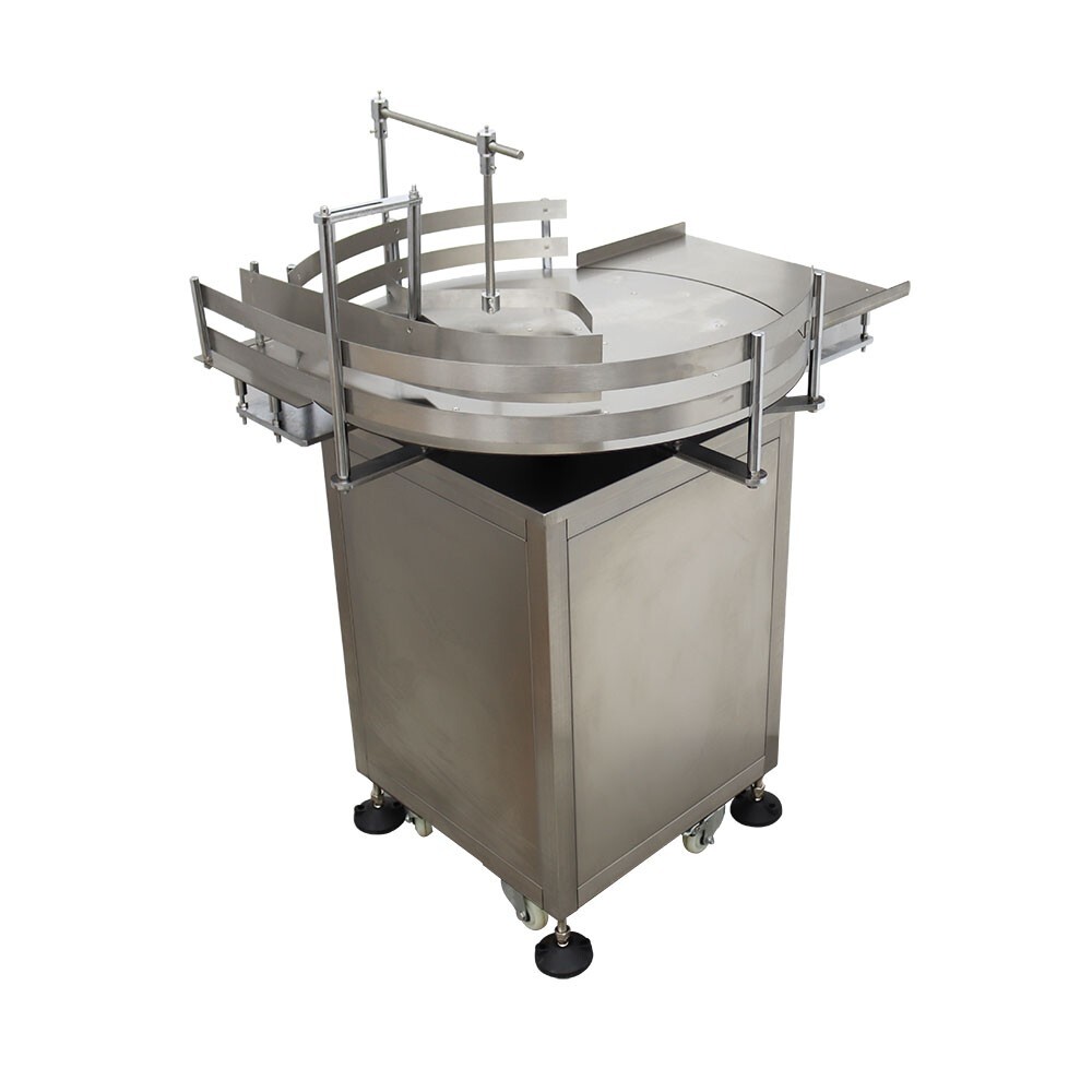 23.6" Auto Rotary Bottle Sorter Table Bottle Accumulation Table Sorter ...