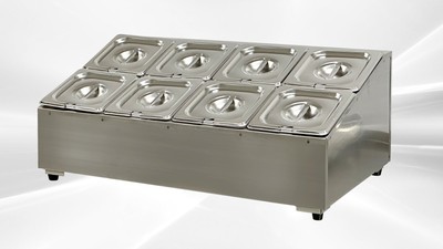 Concession Condiment Systems - Topping Container