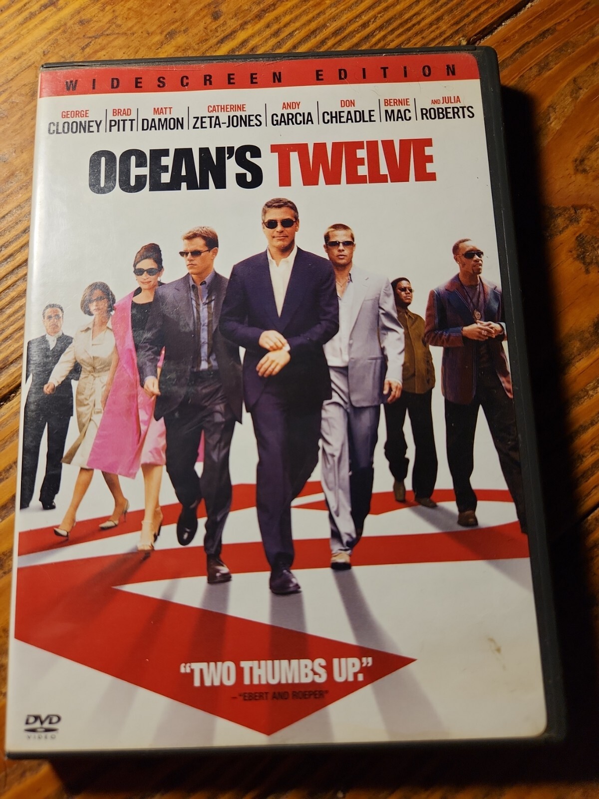 Oceans 12 DVD George Clooney Brad Pitt Matt Damon Julia Roberts ...