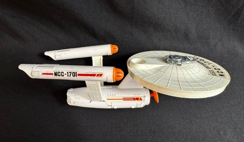 DINKY TOYS #358 DIECAST STAR TREK USS ENTERPRISE SPACE SHIP | eBay
