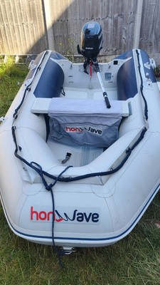 Honda Honwave T27 IE2 Inflatable Boat with 5HP Four-Stroke Outboard ...