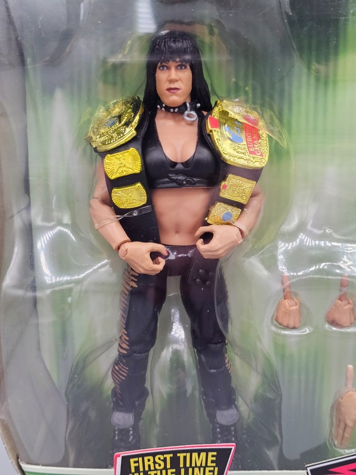 WWF WWE Mattel Elite Triple H HHH Chyna MOC Wrestling Figures DX 2 Pack Ringside | eBay