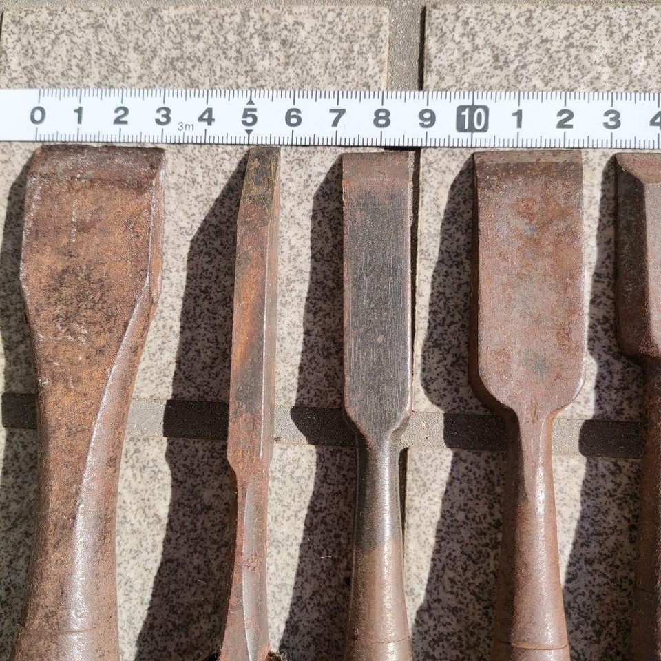 Carpentry Tools Chisel Set Vintage Hand Tools Rusty Chips Edition | eBay