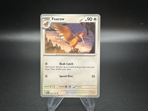 Fearow - 22/165 Scarlet & Violet 151 - Pokémon TCG | eBay