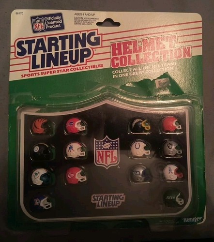 Vintage 1989 Starting Lineup Mini Helmet Collection AFC / NFL New In ...