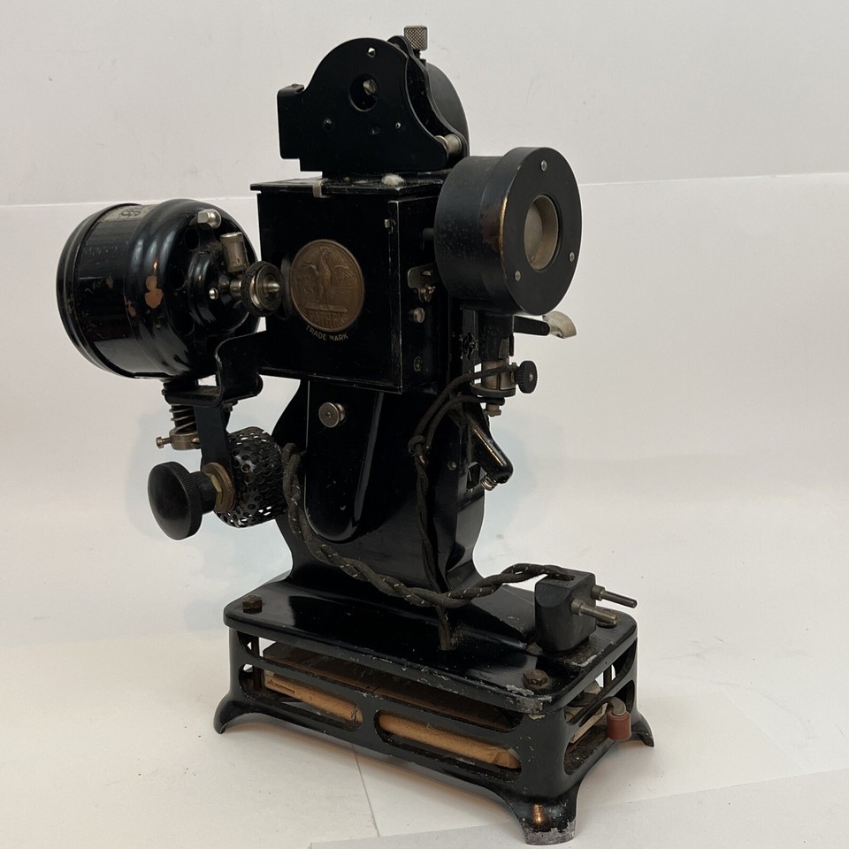 Early Pathex Pathe 9.5mm Movie Wide Motion Picture Projector LOW Serial ...