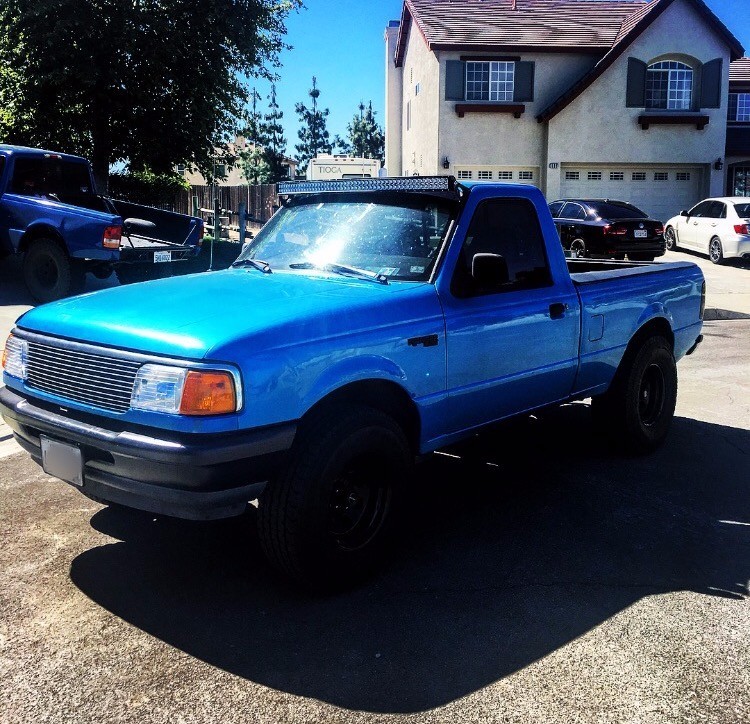 Ford Ranger LED Light Bar Mounts 50" lightbar curved | eBay