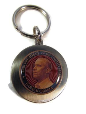 BARACK OBAMA 44th President DOG COLLAR / KEYCHAIN | eBay