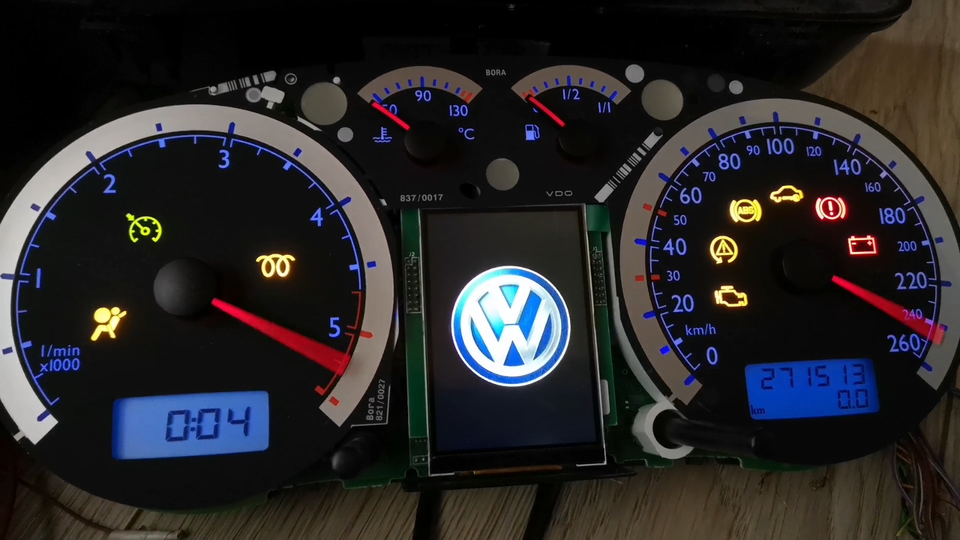 Golf mk4 Bora Jetta GTI R32 GLI Anniversary Jubi Color cluster not ...