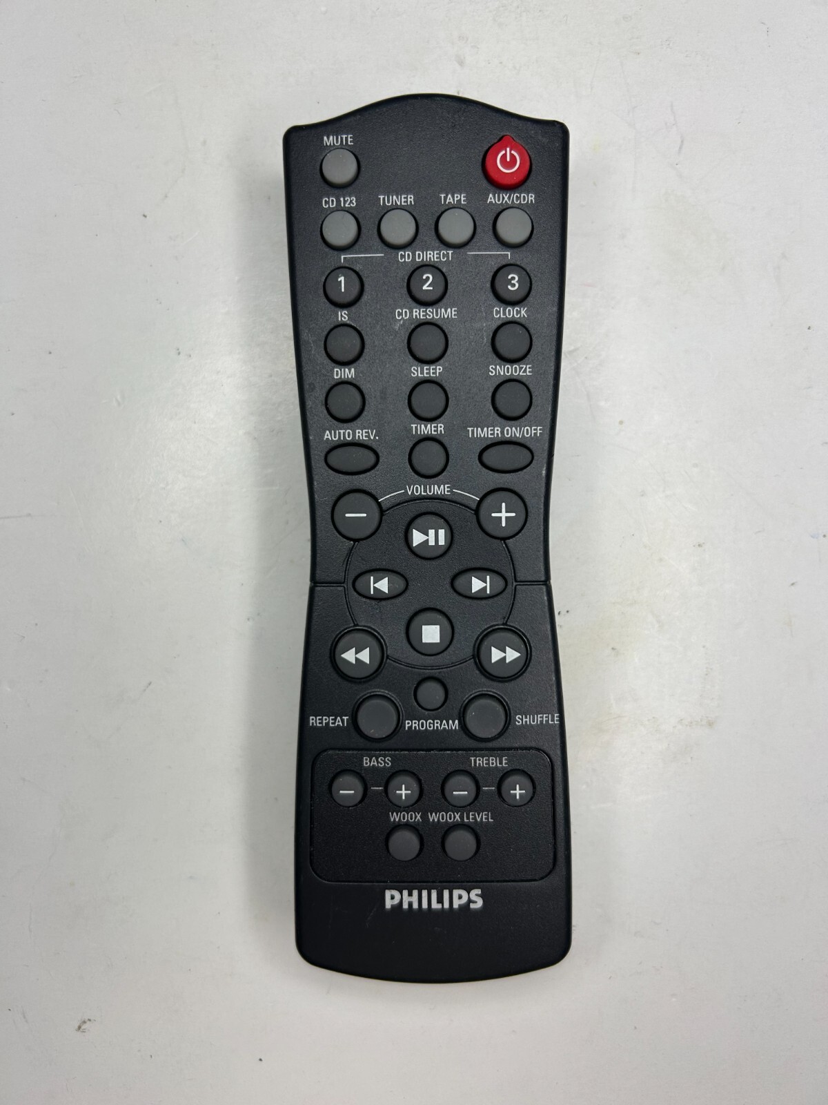 Philips Remote Control MC70 MC7003 MC7037 3-CD Changer Cassette Player ...