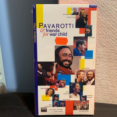 Pavarotti and Friends - For The Children Of Liberia (VHS, 1998) - New ...