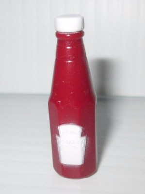 HEINZ BRAND TOMATO KETCHUP MINIATURE CONDIMENT CATSUP BOTTLE PIN ...