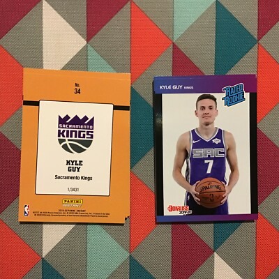 Kyle Guy Kings RC 2019-20 Retro 1989 Rated Rookie Donruss Panini Instan ...