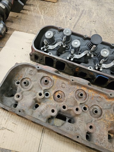 1969 Big Block Chevy BBC 396 427 Rectangle Port Heads 3919840 840 E-1-9 ...