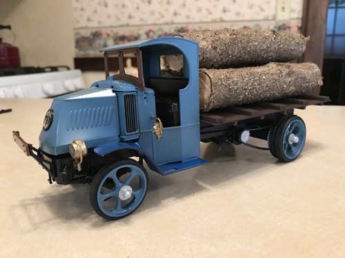 Atlantis 1926 Mack AC Bulldog Logging Truck 1:24 Scale Model Kit ...