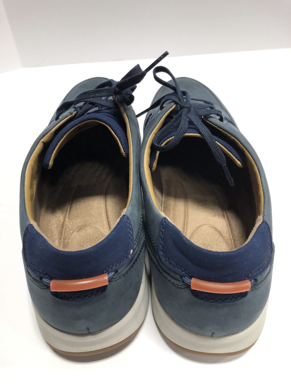 Clarks Mens Un Trail Form Sneaker Navy Nubuck 14 M - Gem