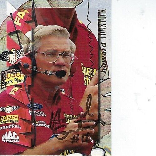 HOWARD COMSTOCK SIGNED 1996 MAXX RACING #92 - NASCAR | eBay
