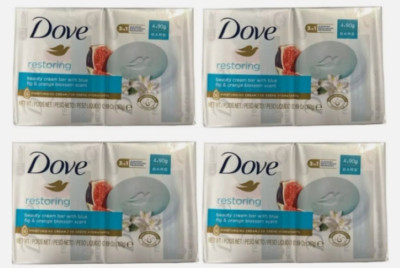 4x DOVE Restoring Beauty Cream Bar Soap 4 x 90g(16 Bars Total) | eBay UK