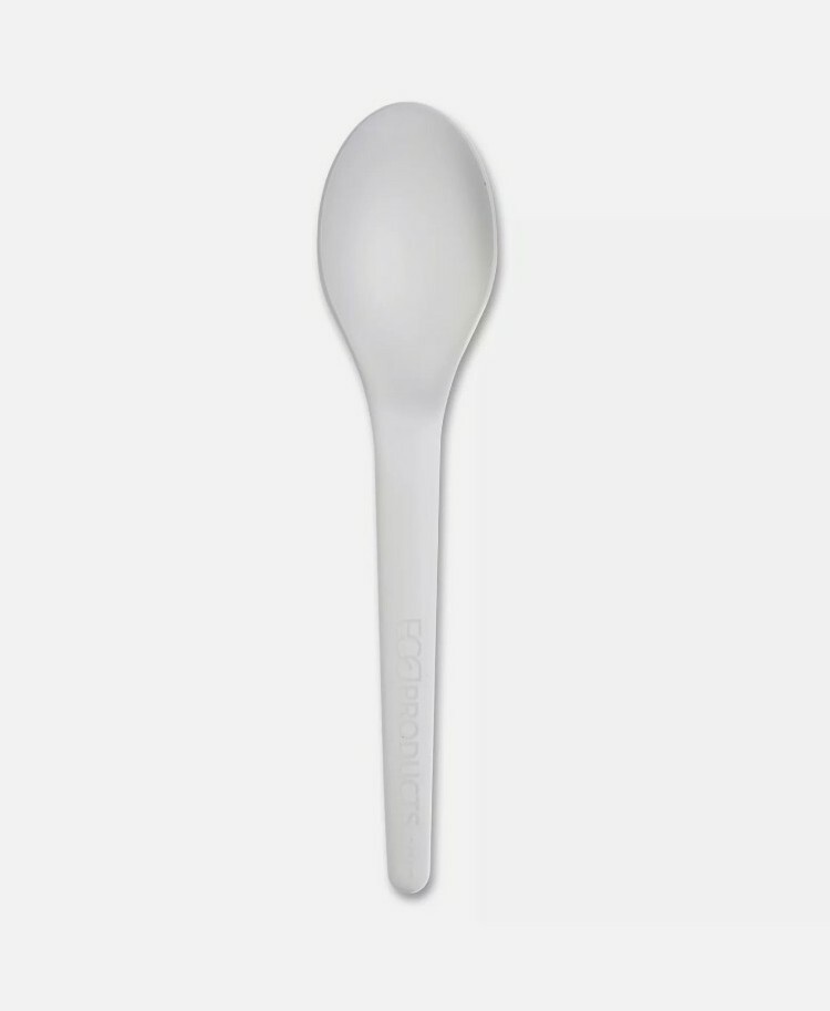 Eco-Products Plantware Renewable & Compostable Spoon - 6" 50/PK 20 PK ...