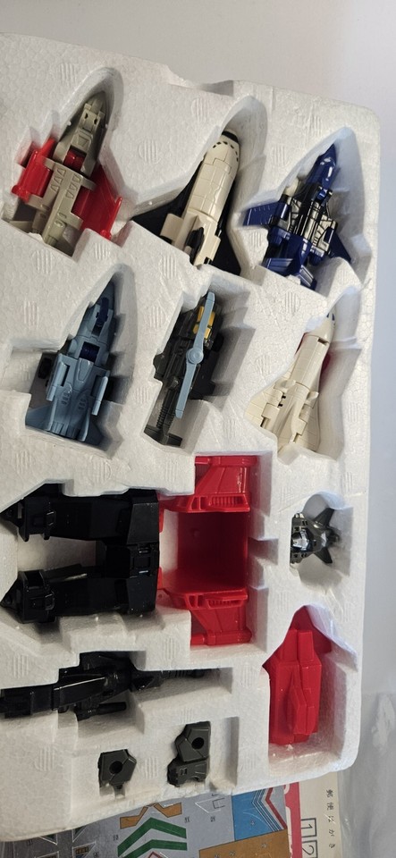 G1 1992 Transformers Micromaster Combiner TF-02 Six Wing Operation ...