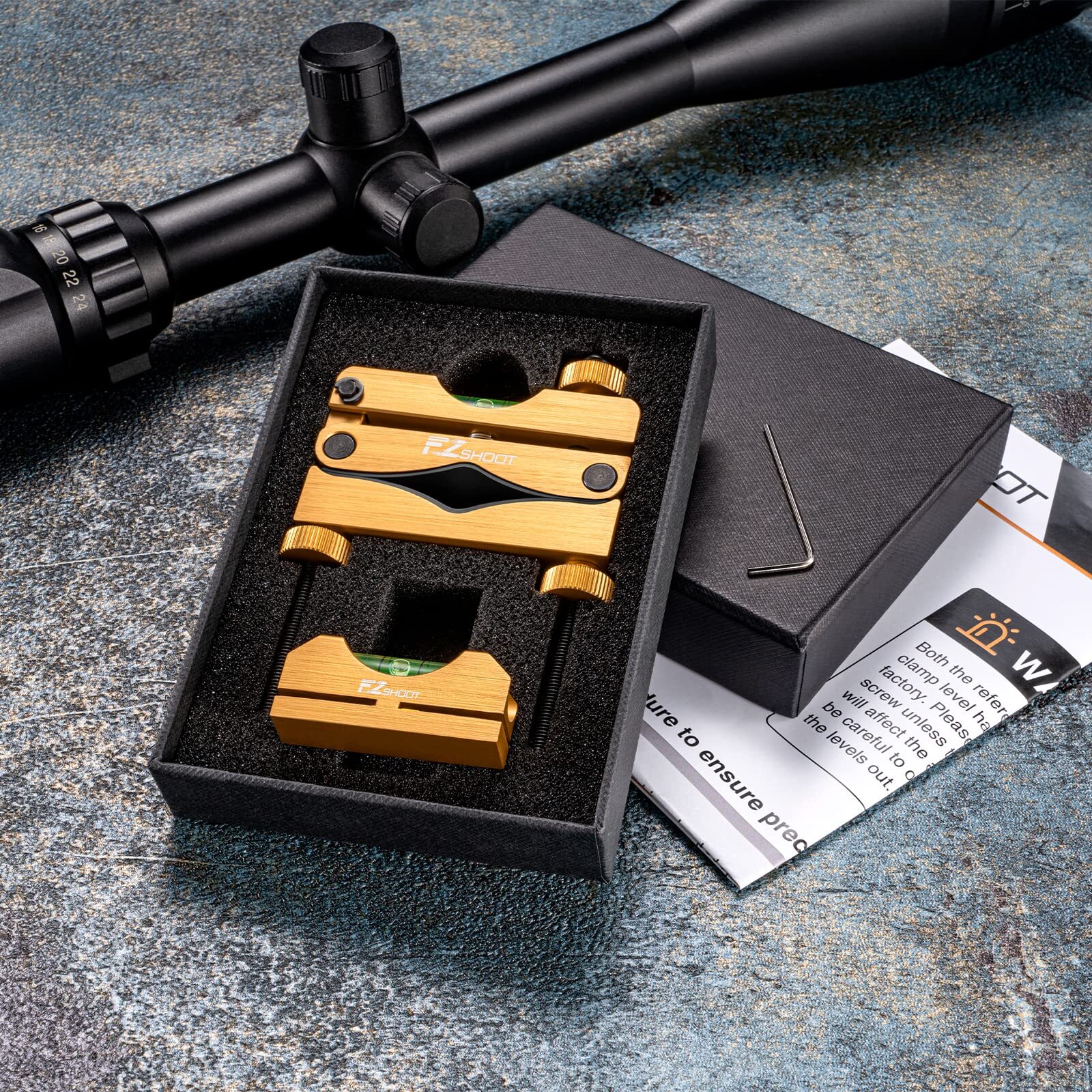 Reticle Alignment Scope Bubble Leveling Tool Kit Rifle Scope Pro Repair ...