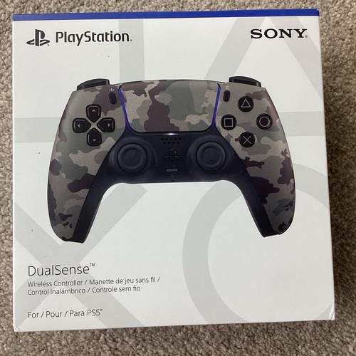 Sony PlayStation Dual Sense Wireless Controller (Gray Camouflage) | eBay