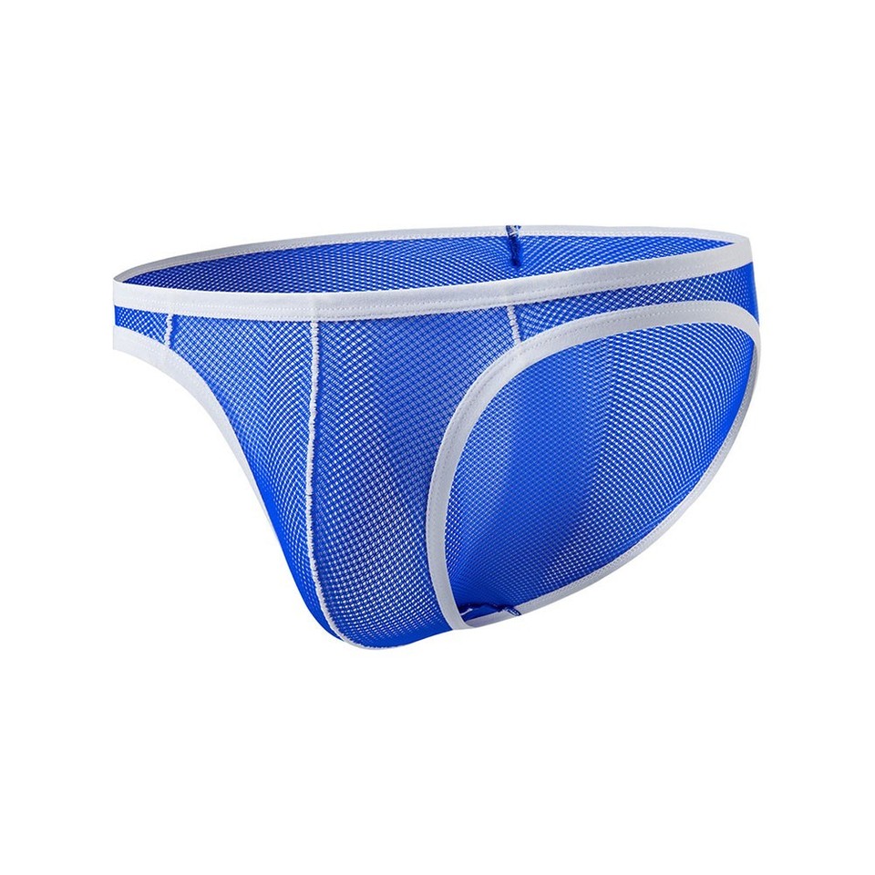 Men's Sexy Pouch Briefs Breathable and Comfortable See Through ...