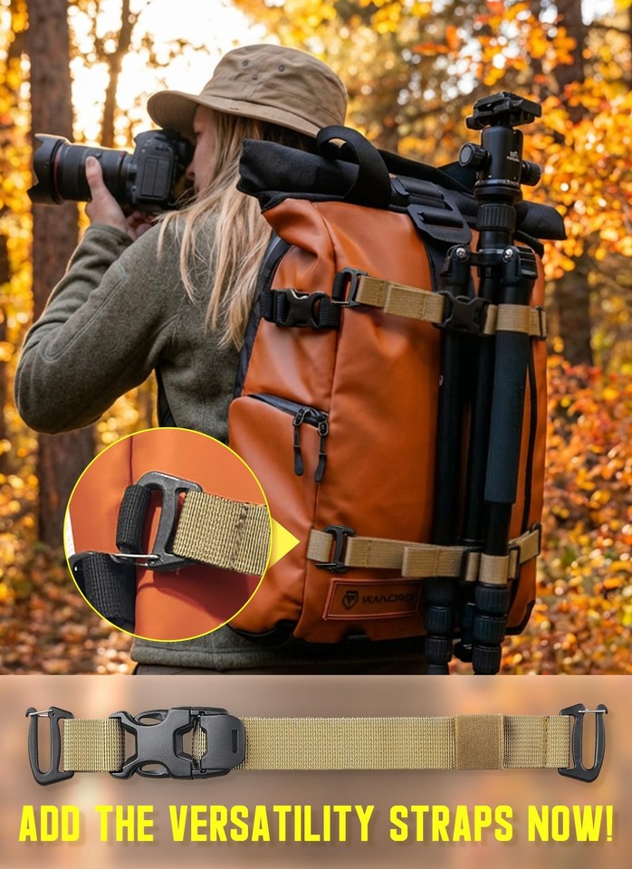 Molle Backpack Straps Tactical Rush Tier System Molle Attachment for ...