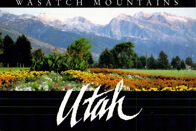 Wasatch Mountain Early Snowfall- Scenic View-Postcard M17 | eBay