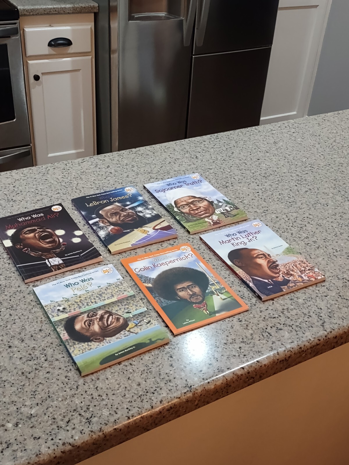 Lot of 6 Who Was Sports, African American Books Kids Educational ...