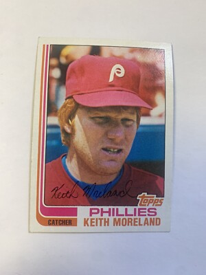 1982 Topps Keith Moreland Philadelphia Phillies | eBay