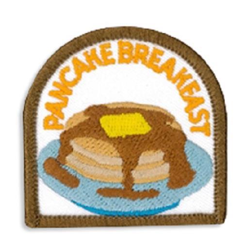 Girl Boy Cub PANCAKE BREAKFAST Morning Dinner Fundraiser Fun Patches ...