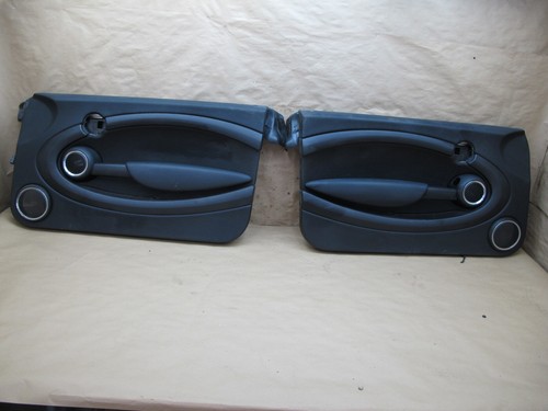 🥇07-15 MINI R55 R56 R57 R58 R59 SET OF 2 FRONT DOOR INTERIOR TRIM PANEL ...