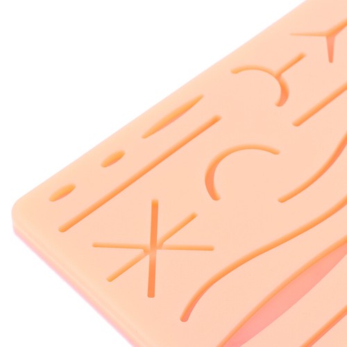 Wound Silicone Suture Pad Human Traumatic Skin Model Suturing Training ...