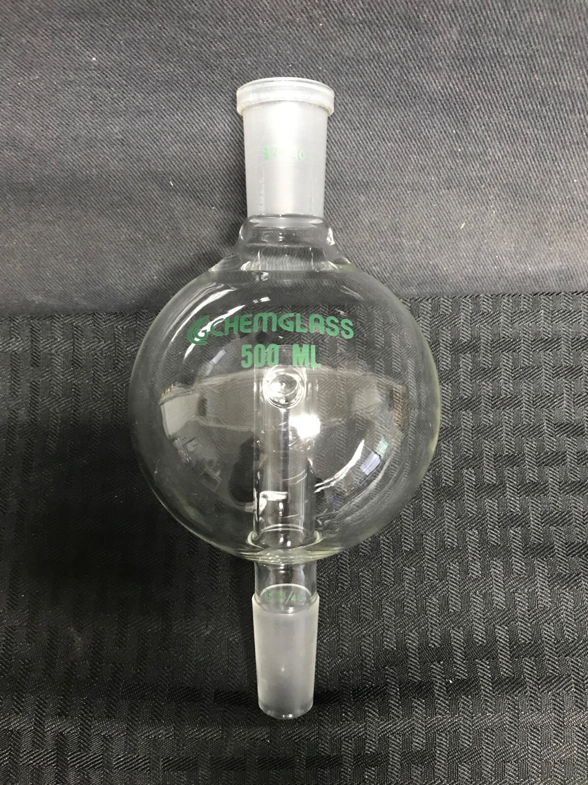Chemglass Glass 500ml Rotary Evaporator Rotavap Bump Trap 24/40 for ...