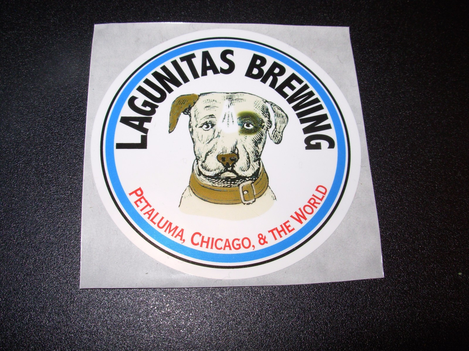 LAGUNITAS BREWING Dog Petaluma Chicago STICKER decal craft beer brewery ...