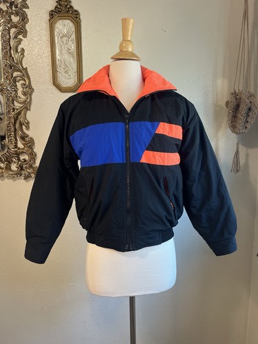 Vintage 80s 90s Expeditions Retro Colorblock Snow Ski Winter Jacket ...