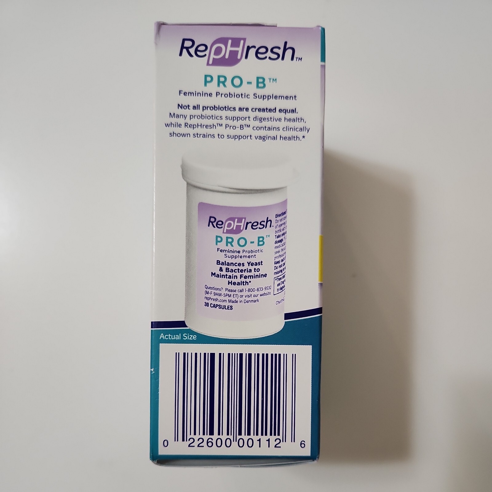 Rephresh Pro B Probiotic Feminine Supplement 30 Capsules Exp 2026+ | eBay