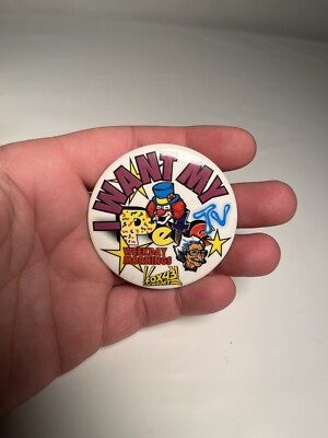 Vntg Pete TV McTee’s Clubhouse I Want Button Pin WPMT Fox 43 York PA ...
