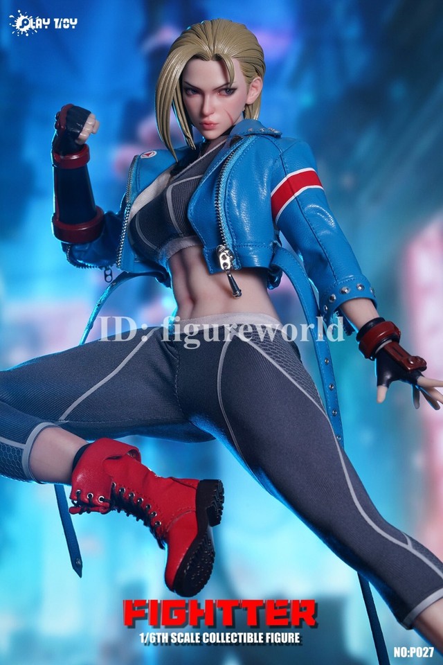 Pre-order PLAY TOY P027 1/6 Street Girl the Fighter 6 Cammy Action ...