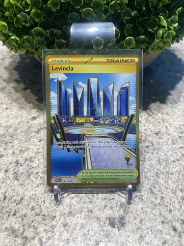Levincia 244/182 Hyper Rare Gold Destined Rivals Pokemon TCG | eBay ...