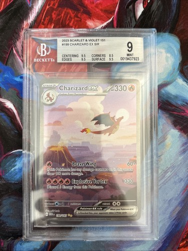 Pokémon S & V 151 Charizard Ex SIR Bgs 9 Mint | eBay