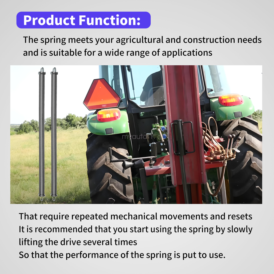 2x Post Driver Spring for Shaver HD8 and Work Saver HPD 16 Length 40 ...