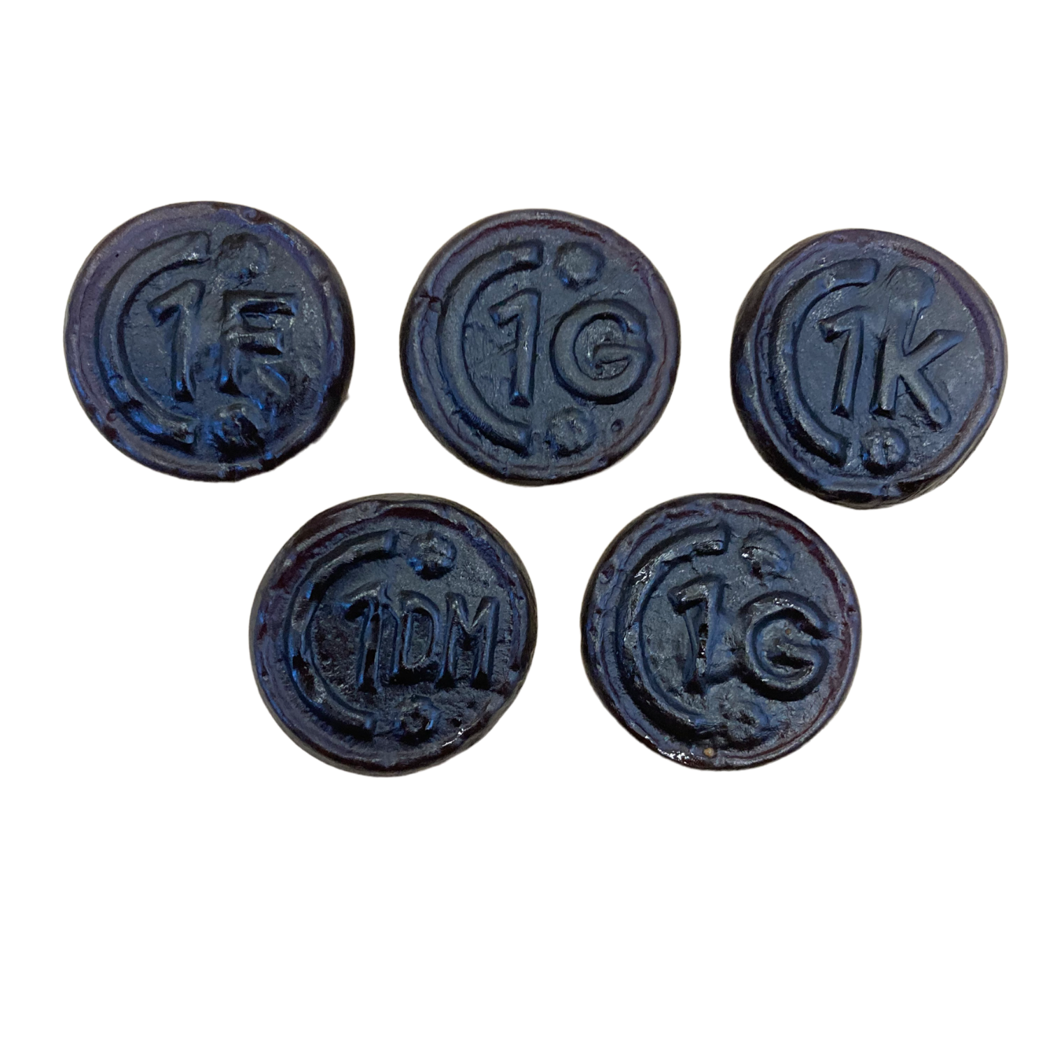 de Bron SUGAR FREE Liquorice Coins - chewy, sweetned with sweetner, 1kg ...