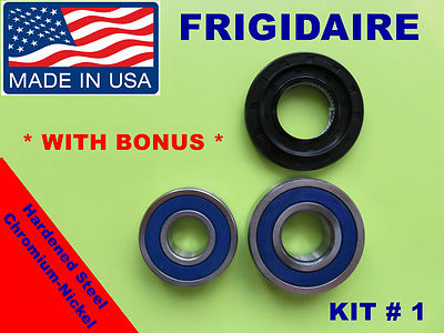 FRONT LOAD WASHER,2 TUB BEARINGS AND SEAL,Frigidaire,Beaumark, KIT # 1 ...