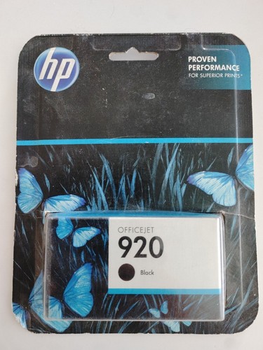 GENUINE HP 920 Ink Cartridge BLACK Officejet 6000 6500 7000 7500 Exp ...