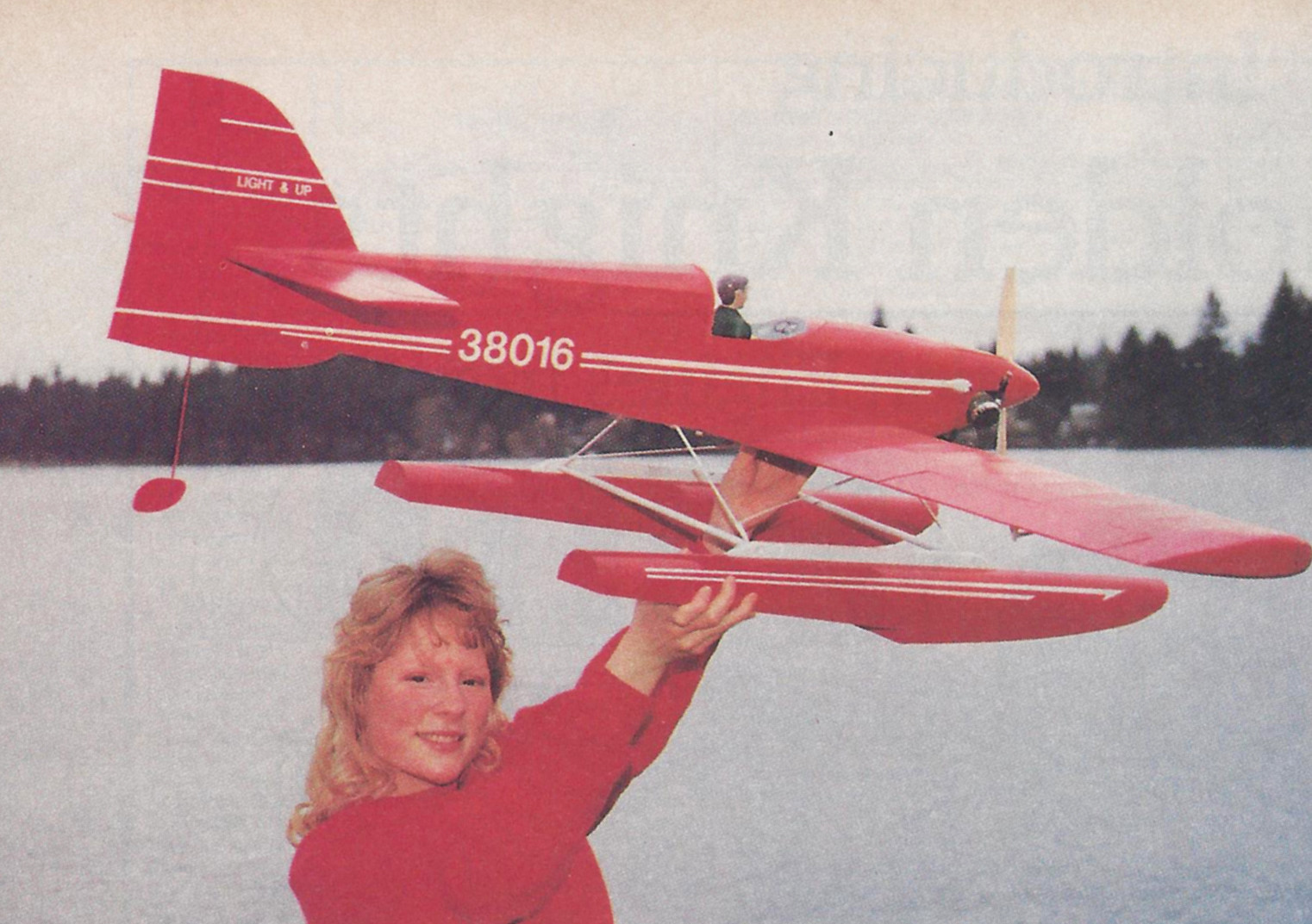 Light & Up Sport Seaplane Plans, Templates and Instructions 56ws | eBay