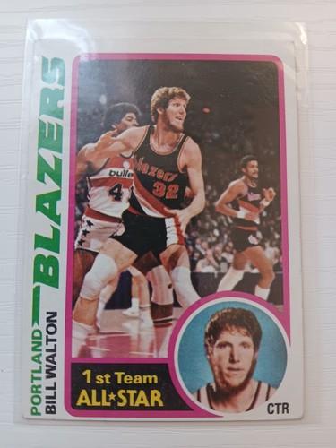 1978 Topps Basketball Card #1 Bill Walton Portland Trail Blazers - ExMt ...