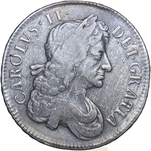 1680 Crown - Charles II British Silver Coin - Nice | eBay Australia