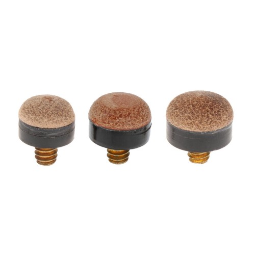 10x Billiard Pool Cue Tips Universal Hard Tips Billiards Cue Tip Pool ...